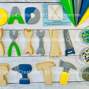Tools Cookie Decorating Kit, DIY Decorating Cookies Kit, (large Cookies ...