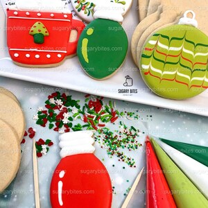 Christmas Cookie Decorating Kit, ***INCLUDES 24 ITEMS*** DIY Christmas ...