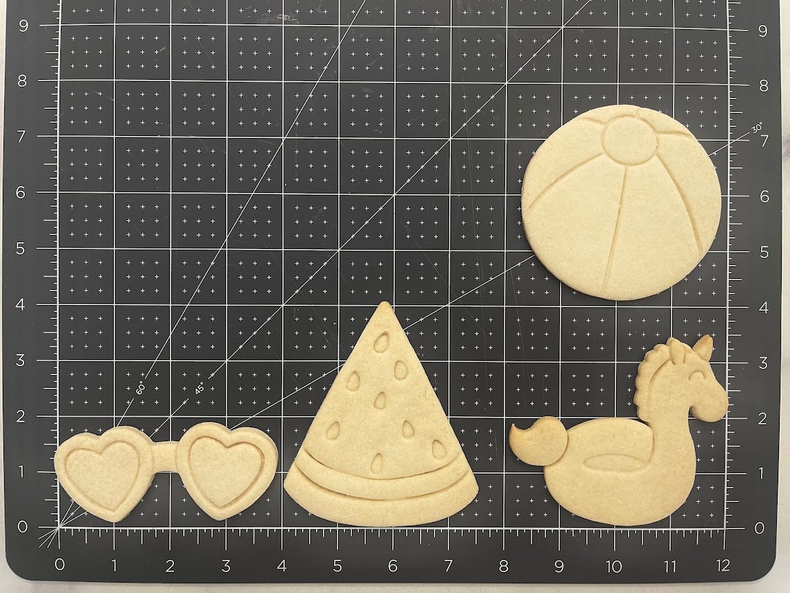 Summer Beach Cookie Decorating Kit INCLUDES 24 ITEMS - Etsy