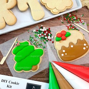Christmas Cookie Decorating Kit, Christmas DIY Cookie Kit, (large ...