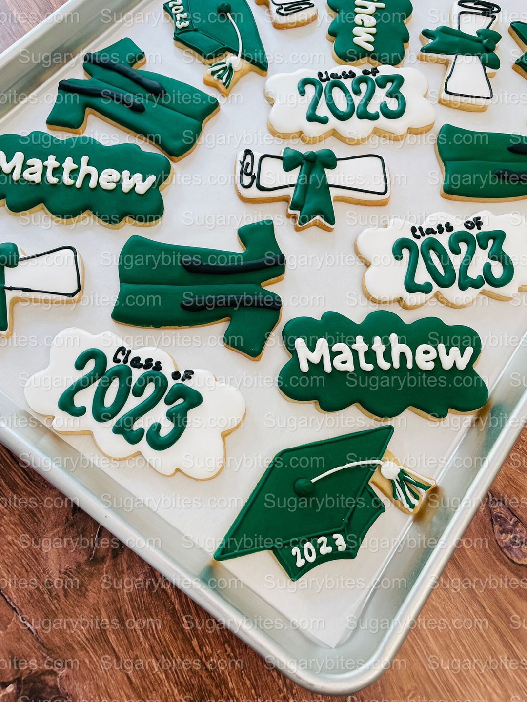 Graduation Cookies, Graduation Party, large Cookies, Includes 12 ...