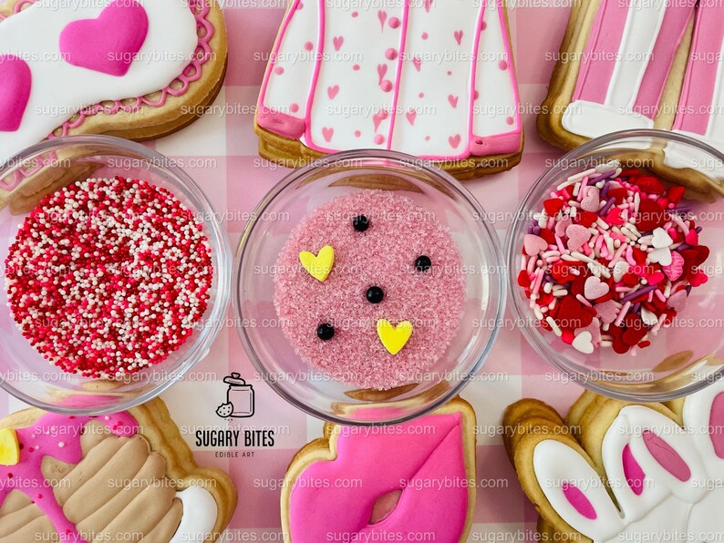 Valentine’s Day Cookie Kit, Pajama Cookies, Slumber Cookies, Spa ...
