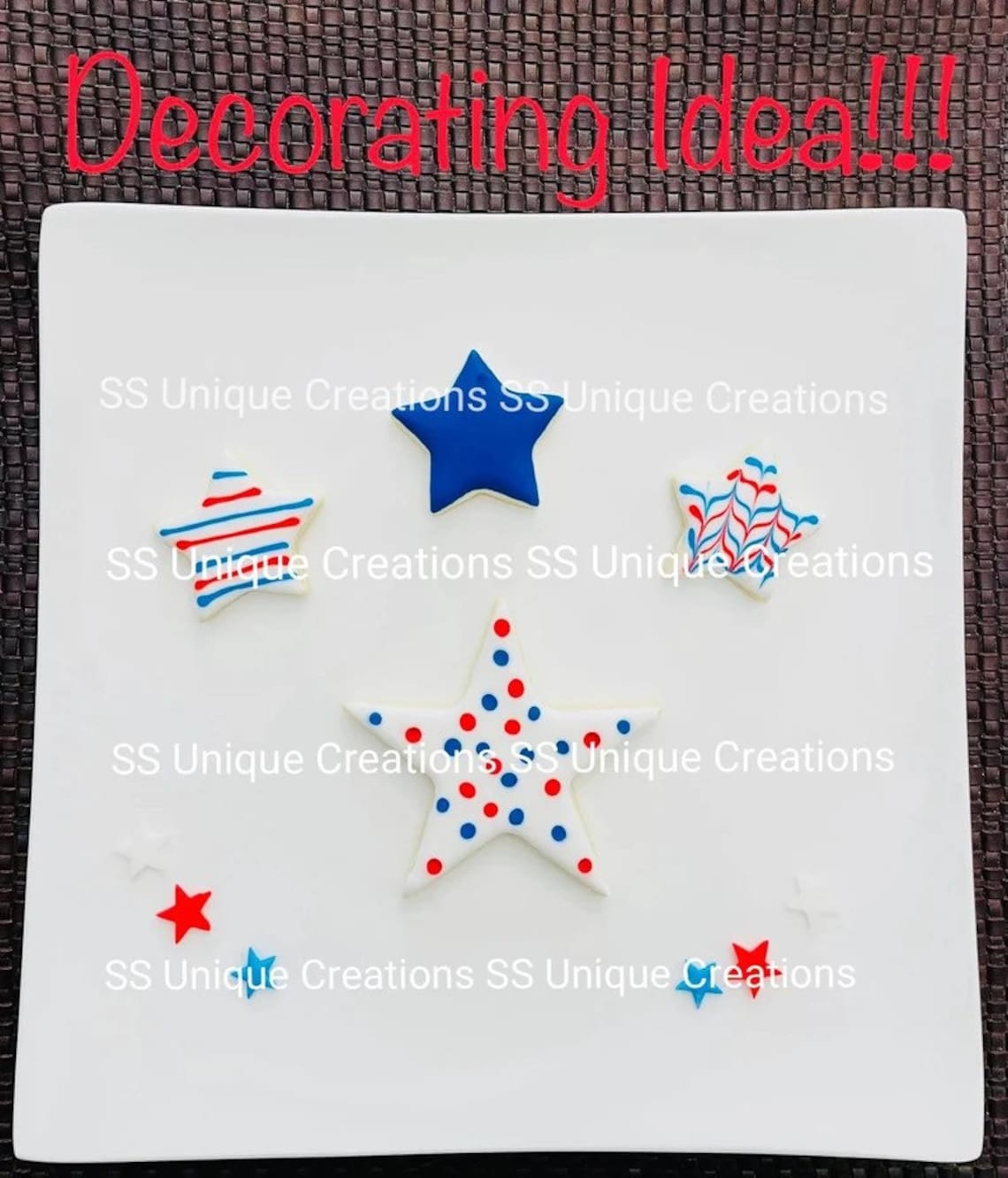 Fourth of July Cookie Decorate Kit, **INCLUDES 24 ITEMS** Independence ...