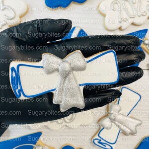Graduation Cookies, Graduation Party, (large Cookies), Includes 12 ...