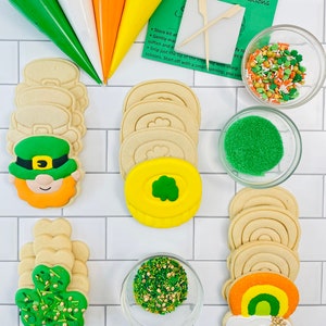 St Patricks Day Cookie Decorating Kit St. Patricks Day DIY | Etsy