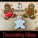 Gingerbread Cookie Decorating Kit, Christmas DIY Cookie Kit, (large ...