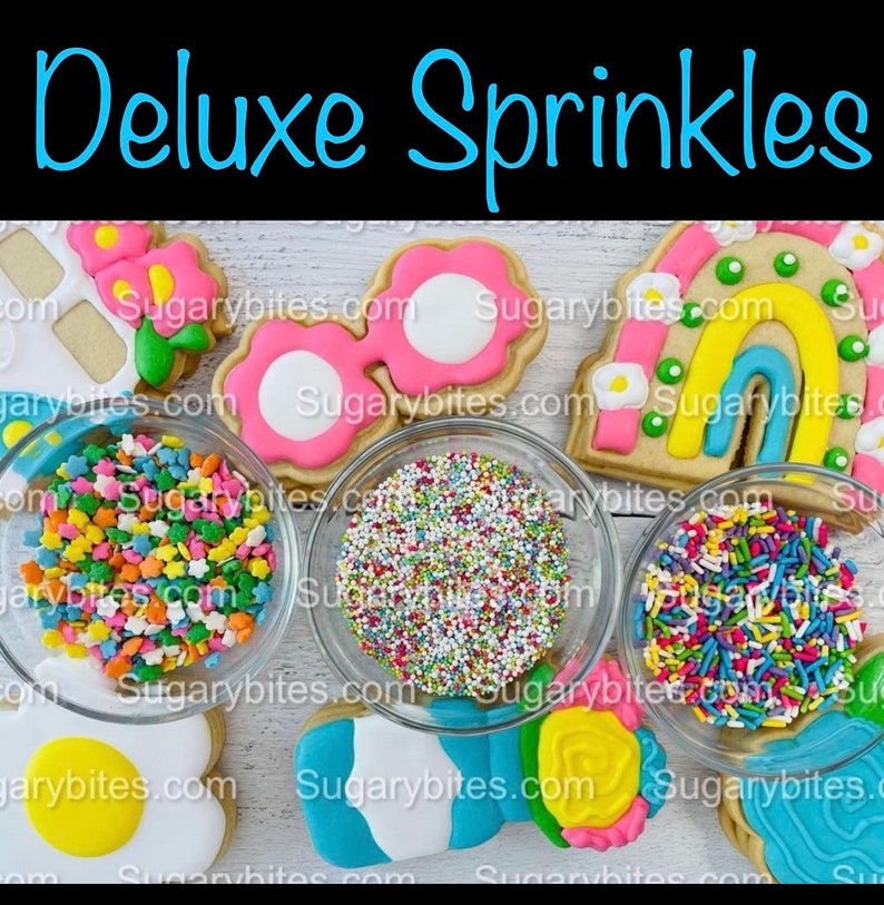 Groovy Cookie Decorating Kit, Summer DIY Sugar Cookie Kit, **INCLUDES ...
