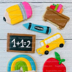 Back to School Cookie Decorating Kit, ***INCLUDES 28 ITEMS***** (large ...