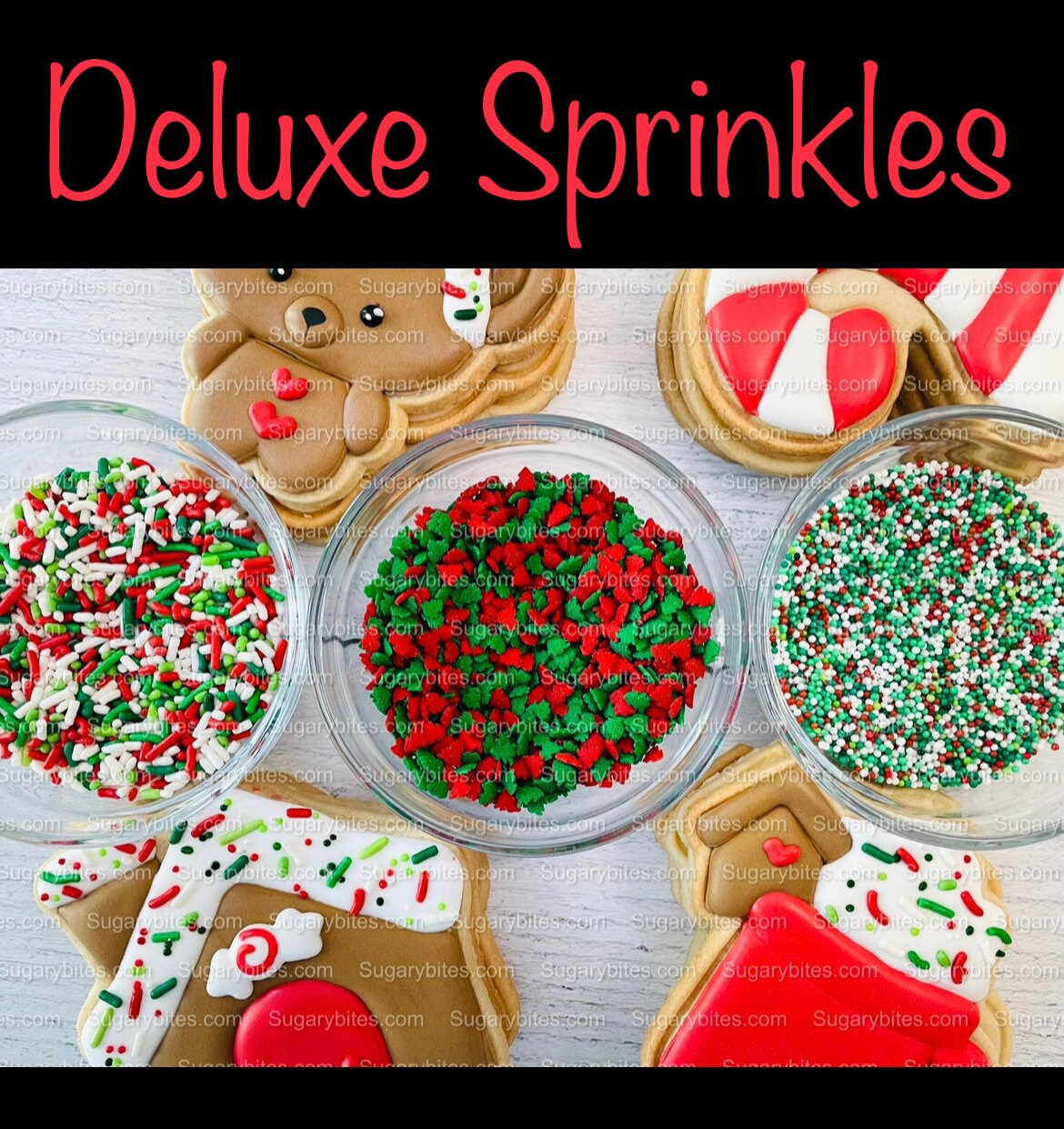 Christmas Cookie Decorating Kit, Christmas DIY Cookie Kit, (large ...