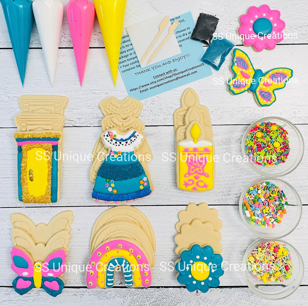 Cookie Decorating Kit, DIY Cookie Kit, **INCLUDES 26 ITEMS** (large ...