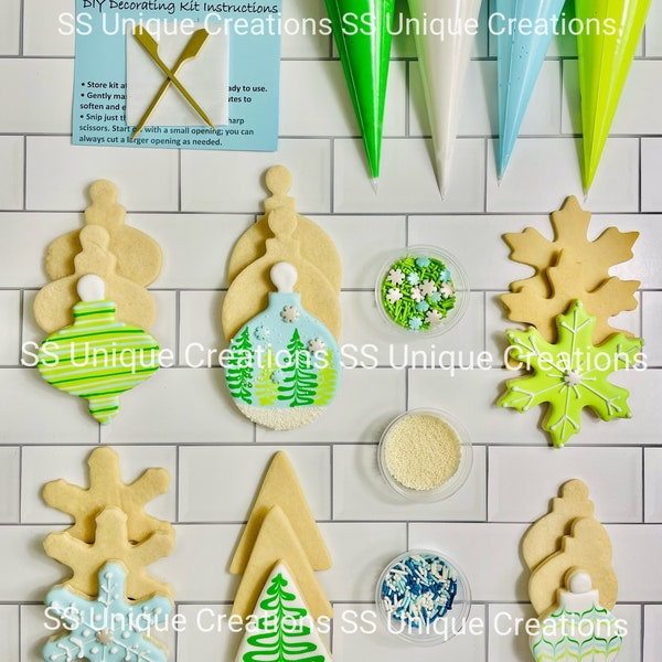 Winter Wonderland Cookies - Etsy
