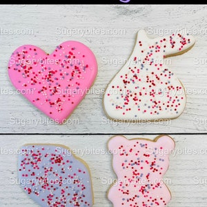 Valentine’s Day Cookie Decorating Kit, Valentines DIY Cookie Kit ...