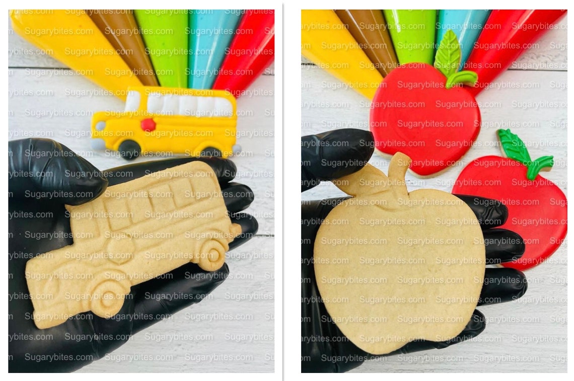 Back to School Cookie Decorating Kit, ***INCLUDES 28 ITEMS***** (large ...