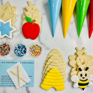 Rosh Hashanah Cookie Decorating Kit, (large Cookies) ***INCLUDES 24 ...