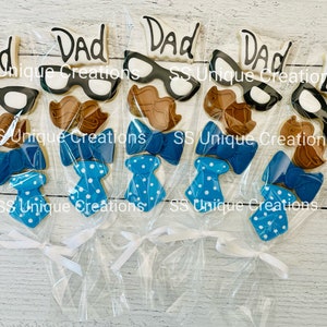 Father’s Day Cookies, Cookie Set **SET of 3, 4 or 5 BAGS** Gourmet ...