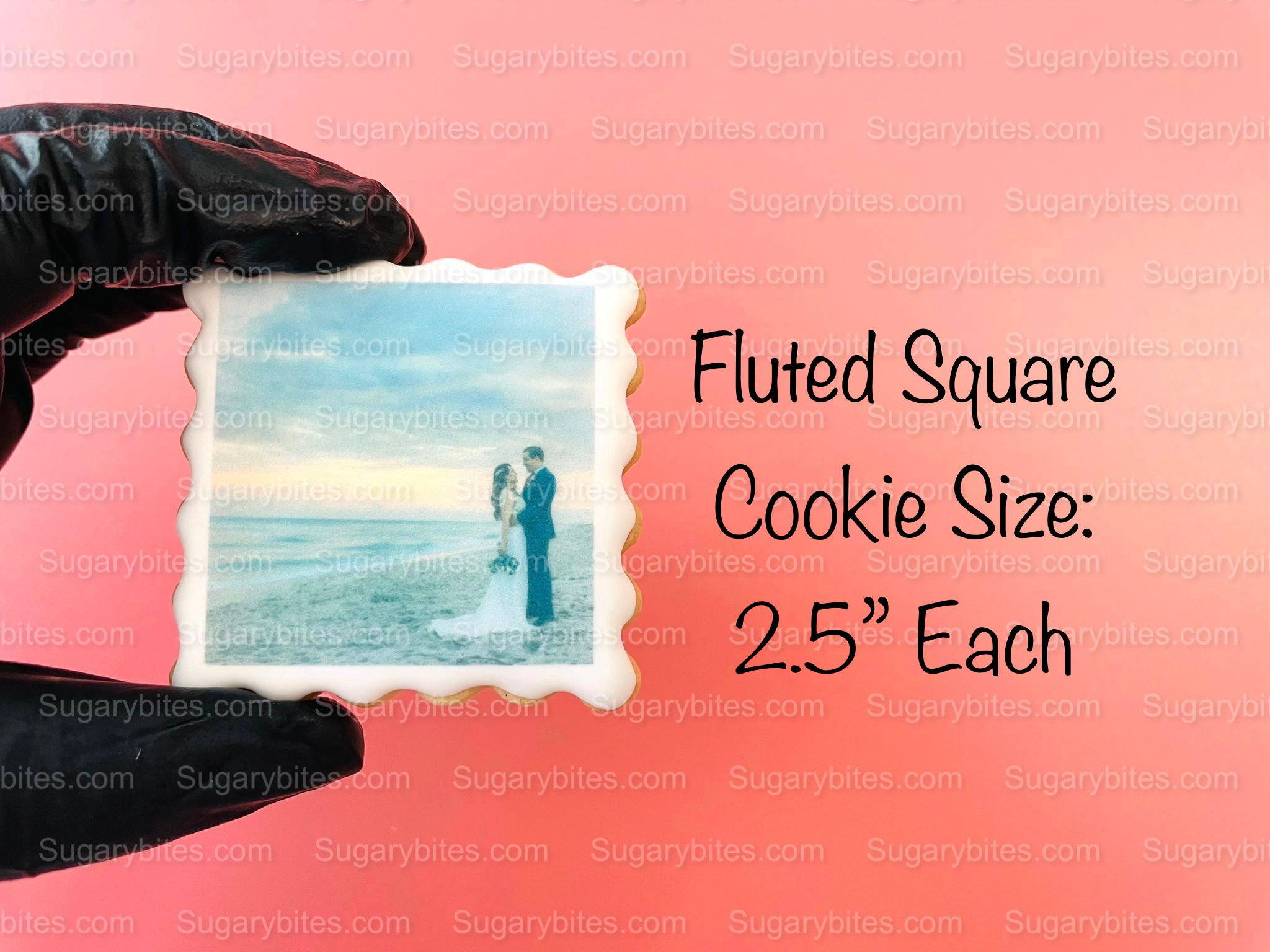 Edible Photo Cookie, Set of 12 Personalized Edible Photo Cookies ...