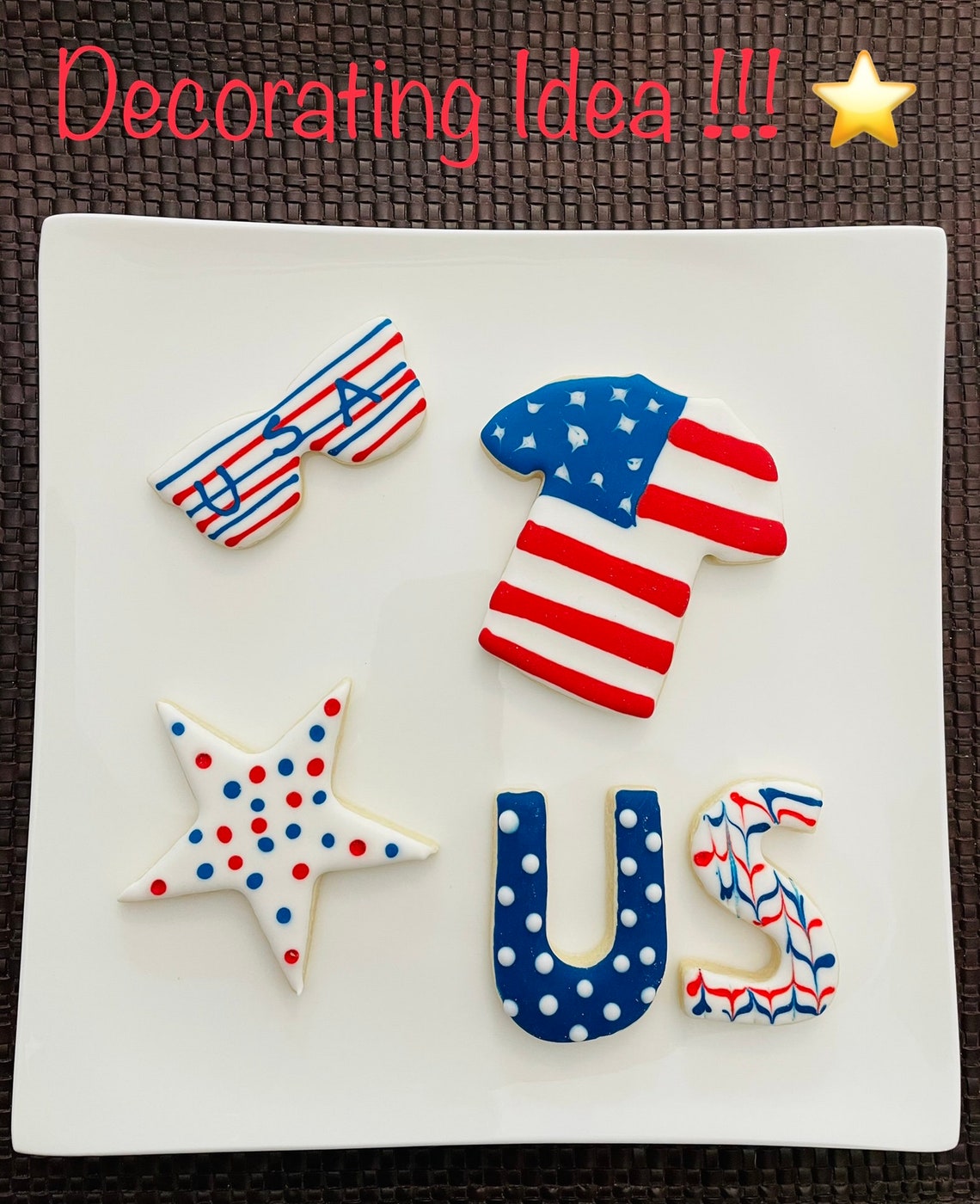 Independence Day decorating cookie kit INCLUDES 26 ITEMS | Etsy