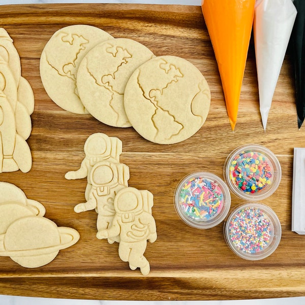 Outer Space Cookie - Etsy