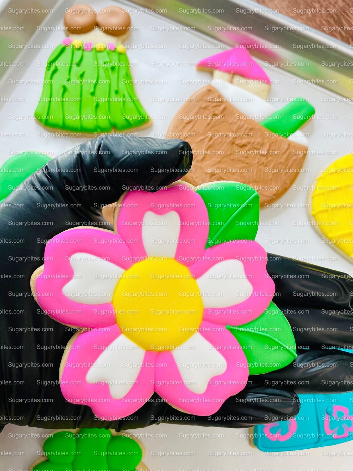 Luau Cookies, Hawaiian Cookies, Tropical Cookies, Luau Birthday ...