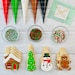 Christmas Cookie Decorating Kit, Christmas DIY Cookie Kit, (large ...