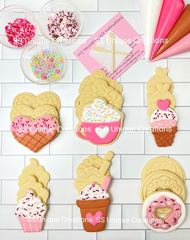 Sweet Treat DIY Cookie Decorating Kit, Sprinkles Included - Etsy