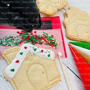 Christmas Cookie Decorating Kit, Christmas DIY Cookie Kit, (large ...