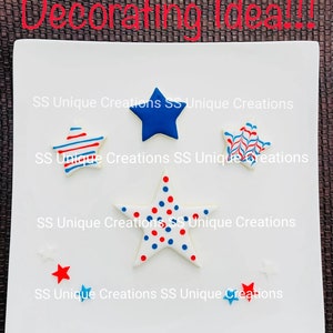 4th of July Cookie Decorate Kit, **INCLUDES 24 ITEMS** Independence ...