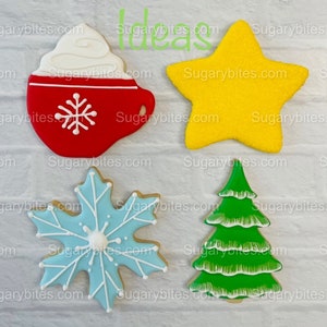 Christmas Cookie Decorating Kit, Christmas DIY Cookie Kit, (large ...