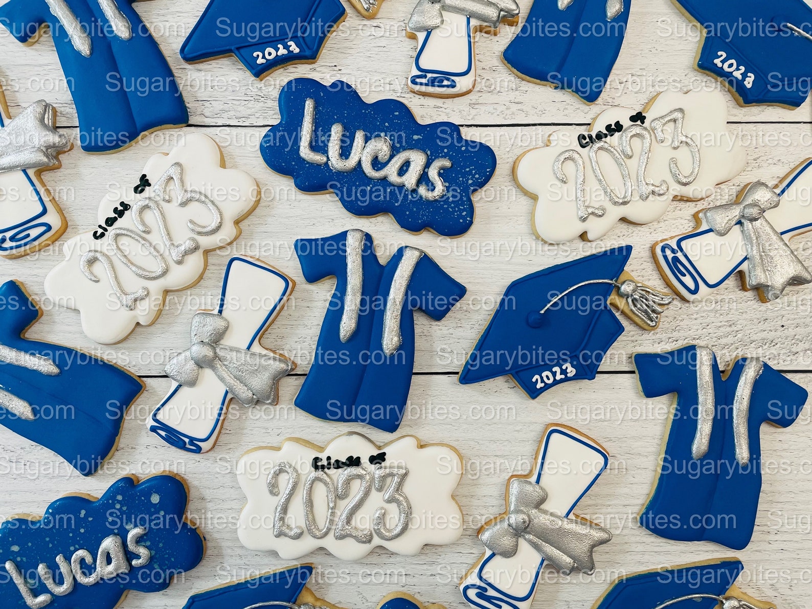 Graduation Cookies, Graduation Party, (large Cookies), Includes 12 ...