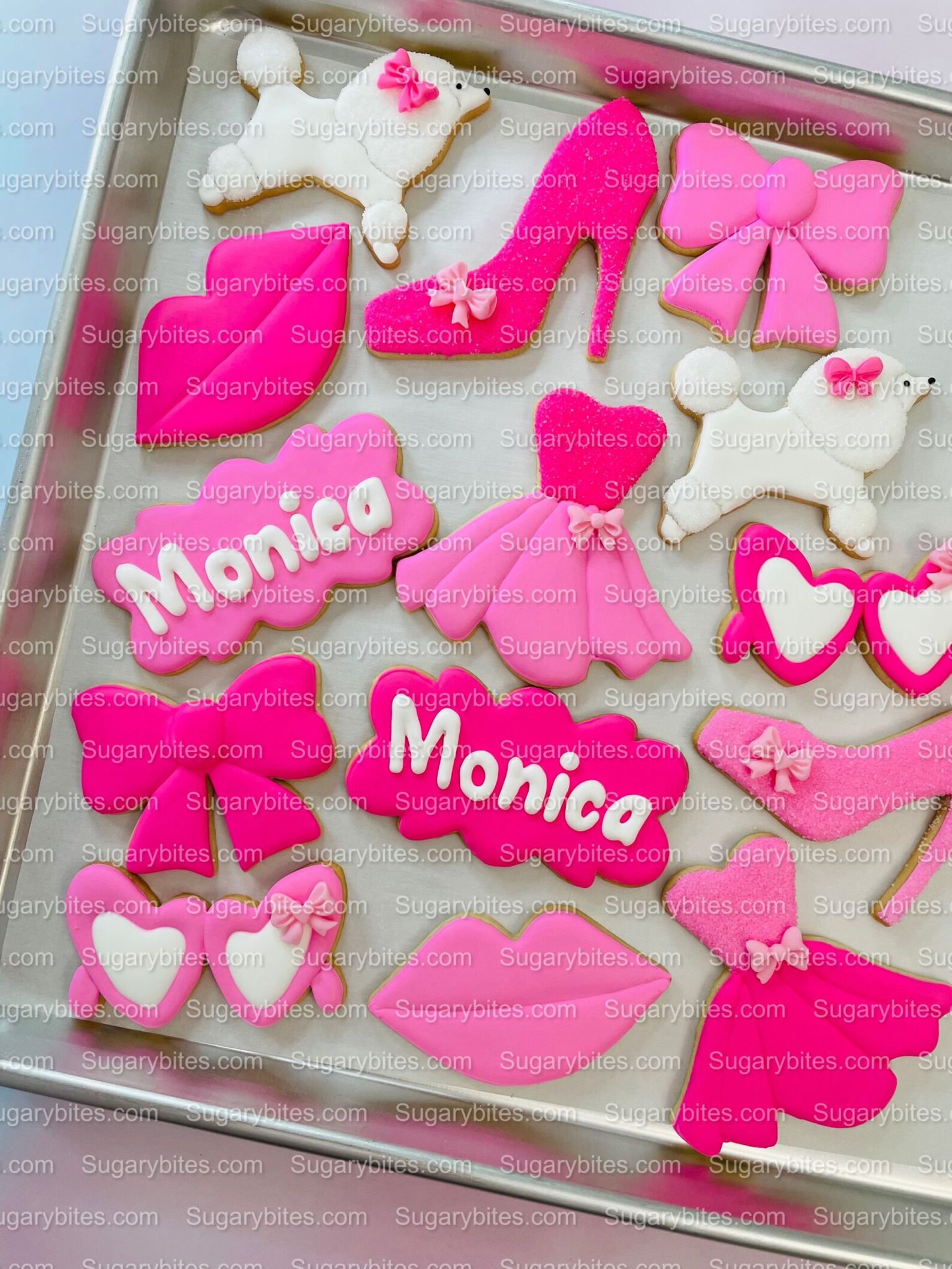 Pink Cookies, Party Favors, (large Decorated Cookies), Includes 14 ...
