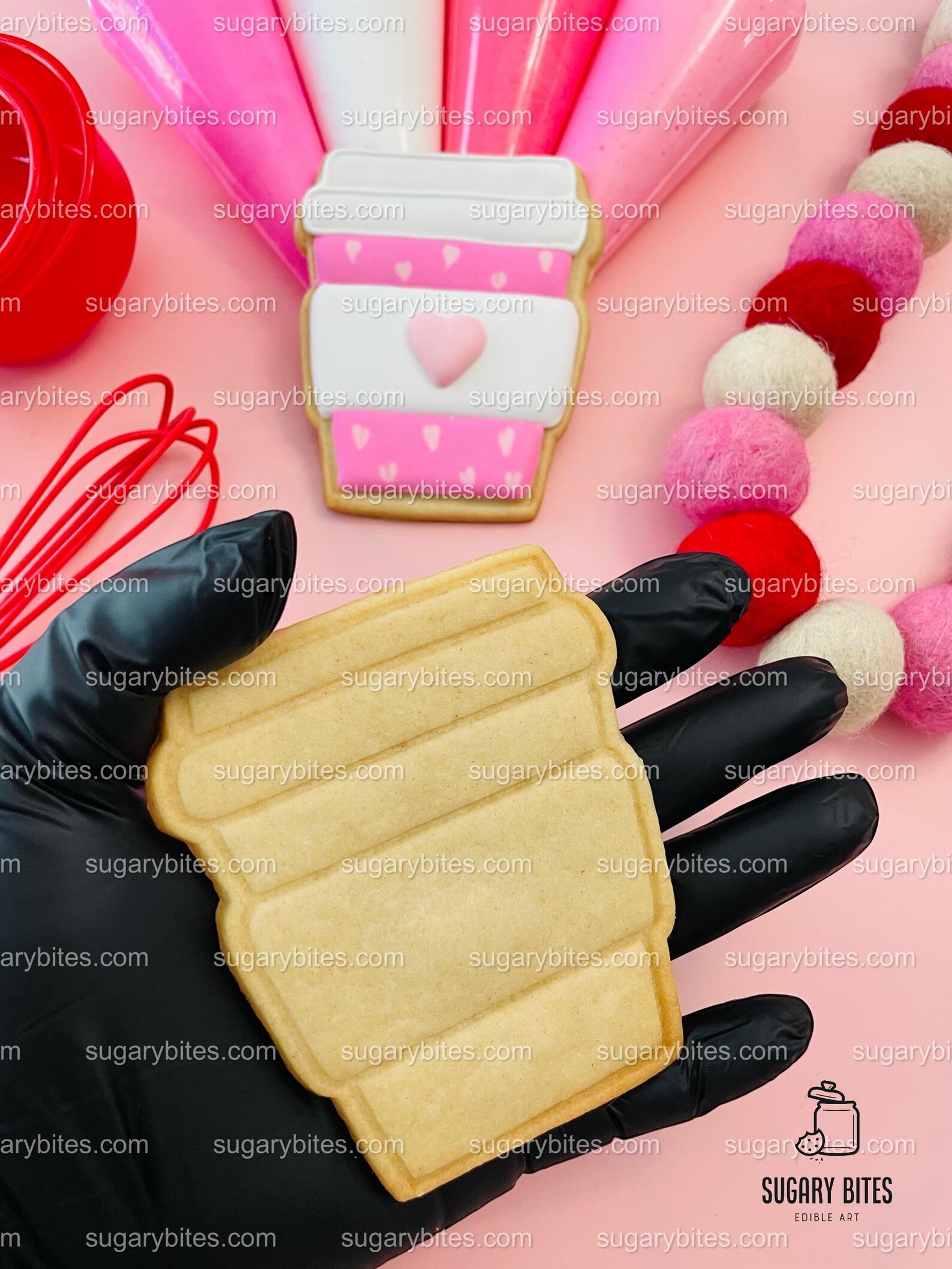 Valentine’s Day Cookie Decorating Kit, DIY Valentine’s Day Cookie Kit ...