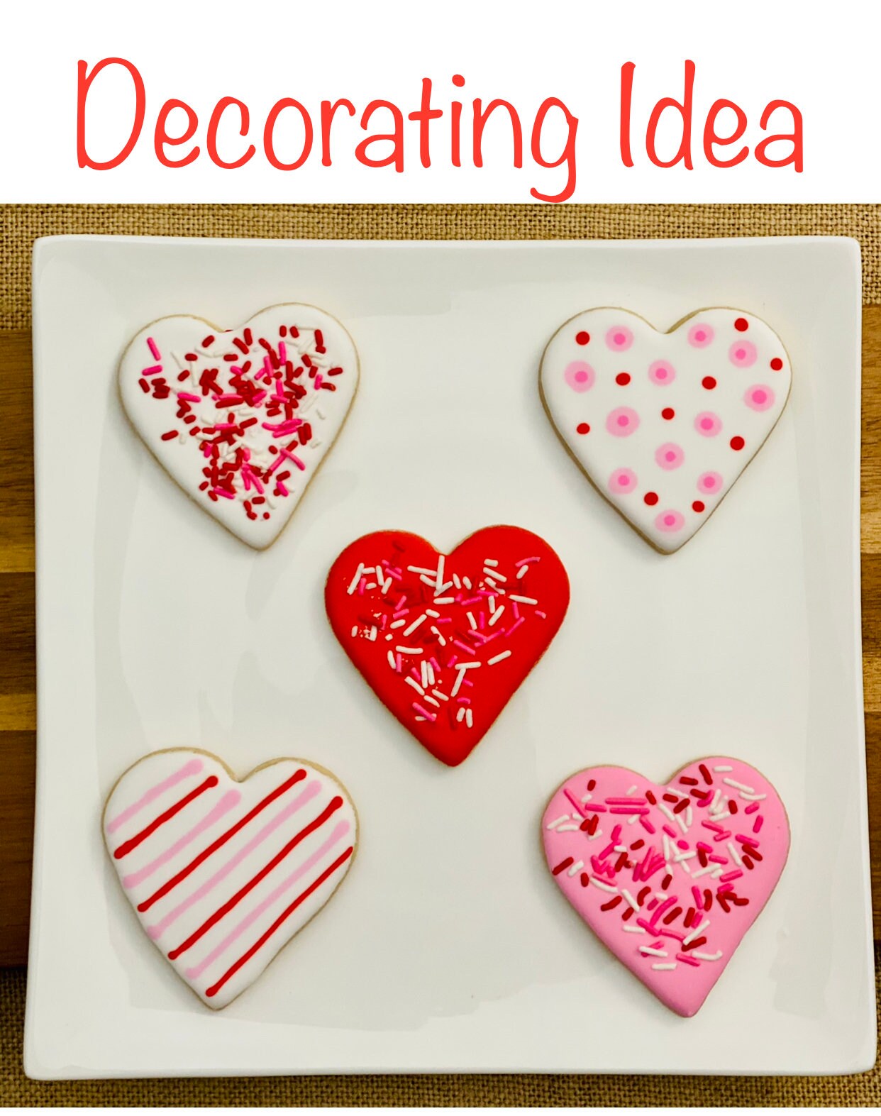 Valentines Day DIY Cookie Decorating Kit Valentine's - Etsy