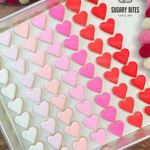 Valentines Day Mini Heart Cookie Packs, Sugar Vanilla or Gluten Free ...