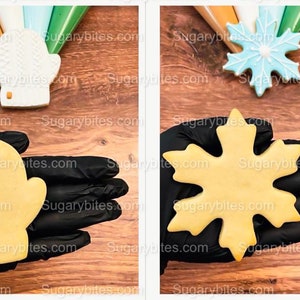 Winter Cookie Decorating Kit, Winter DIY Cookie Kit, (large Cookies ...