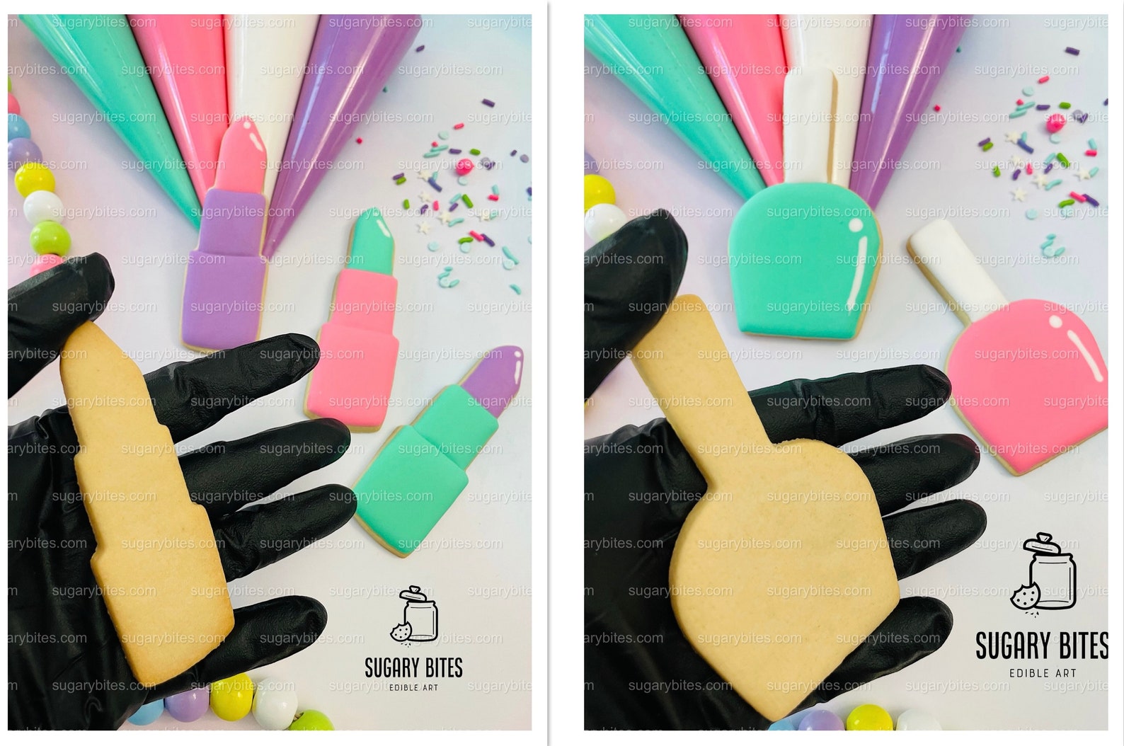 Pajama Party Cookie Decorating Kit, DIY Sleepover Sugar Cookie Kit ...