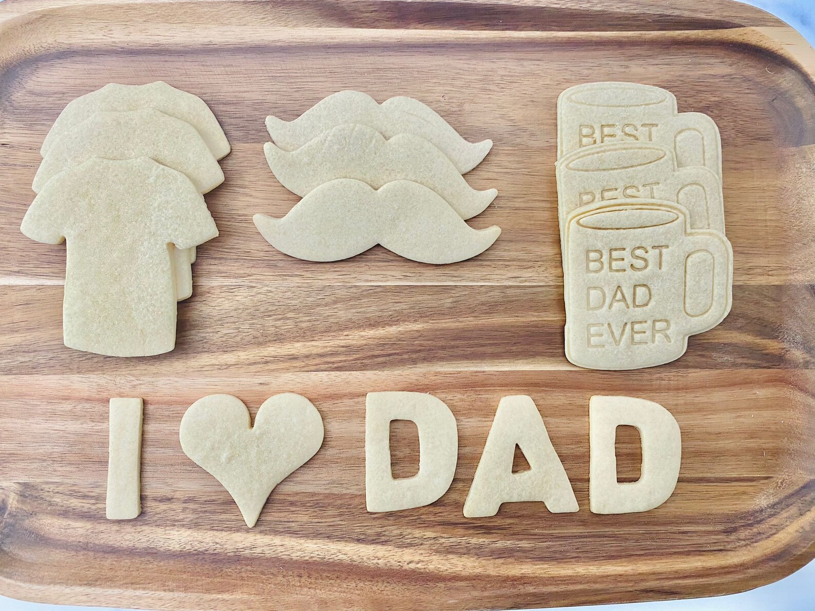 Father’s Day Cookie Decorating Kit, DIY Dad Cookie Kit, Happy Father's ...