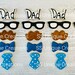 Fathers Day Cookies, Cookie Set SET of 3, 4 or 5 BAGS Gourmet Fresh ...
