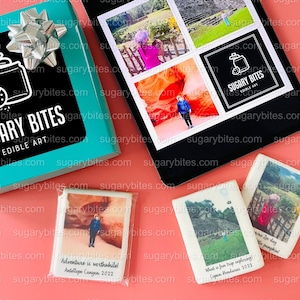 Polaroid Photos, (large Cookies), Set of 12 Personalized Edible ...