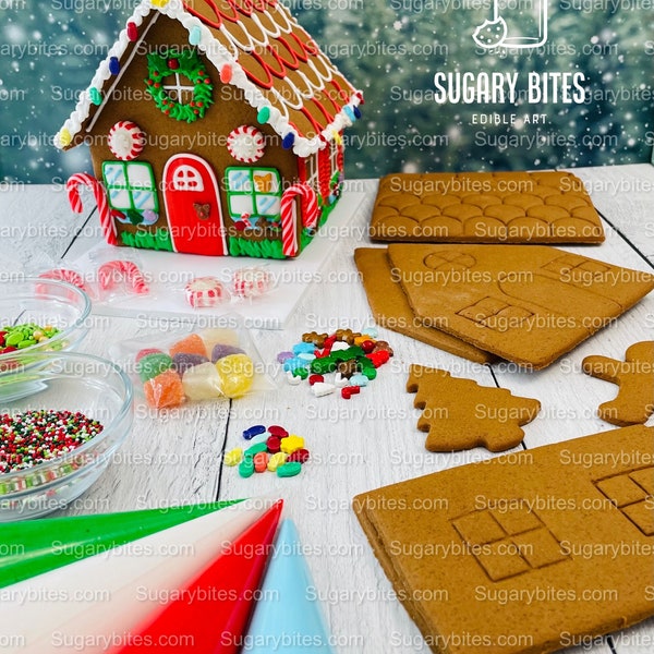 Gingerbread Man Decorating Kit - Etsy