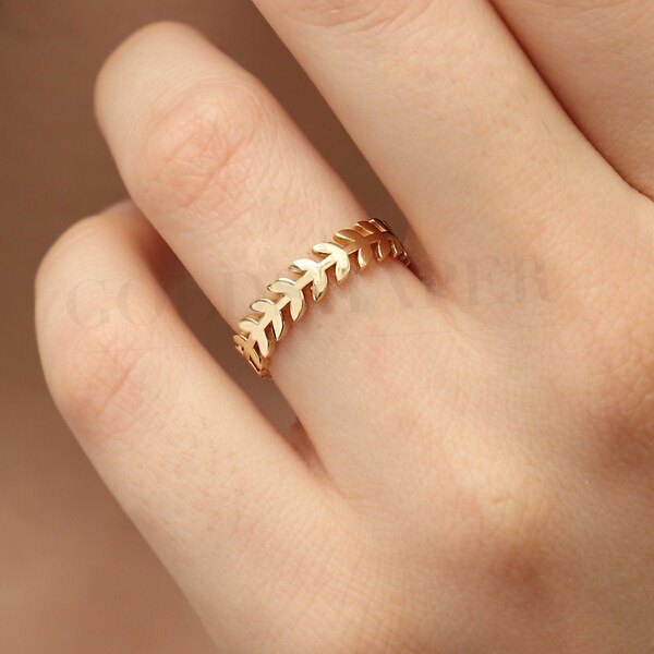 Gold Branch Ring - Etsy