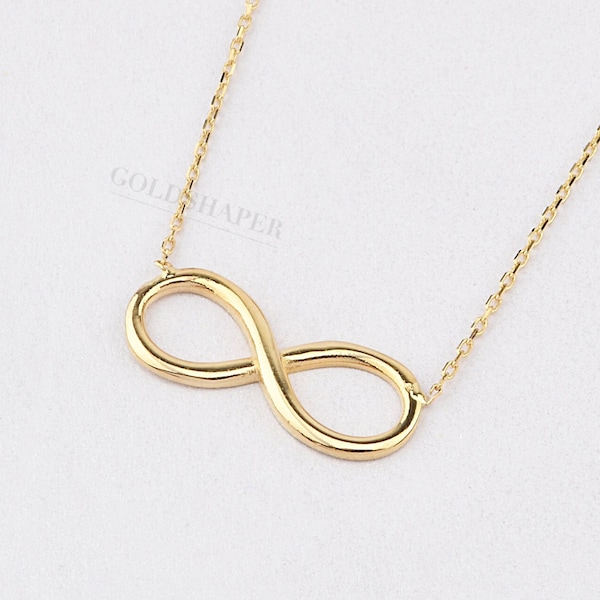 Infinity Necklace - Etsy