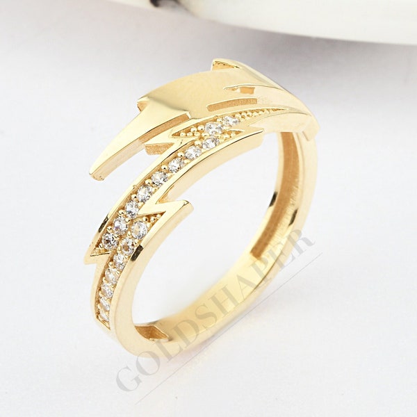 Lightning Ring - Etsy