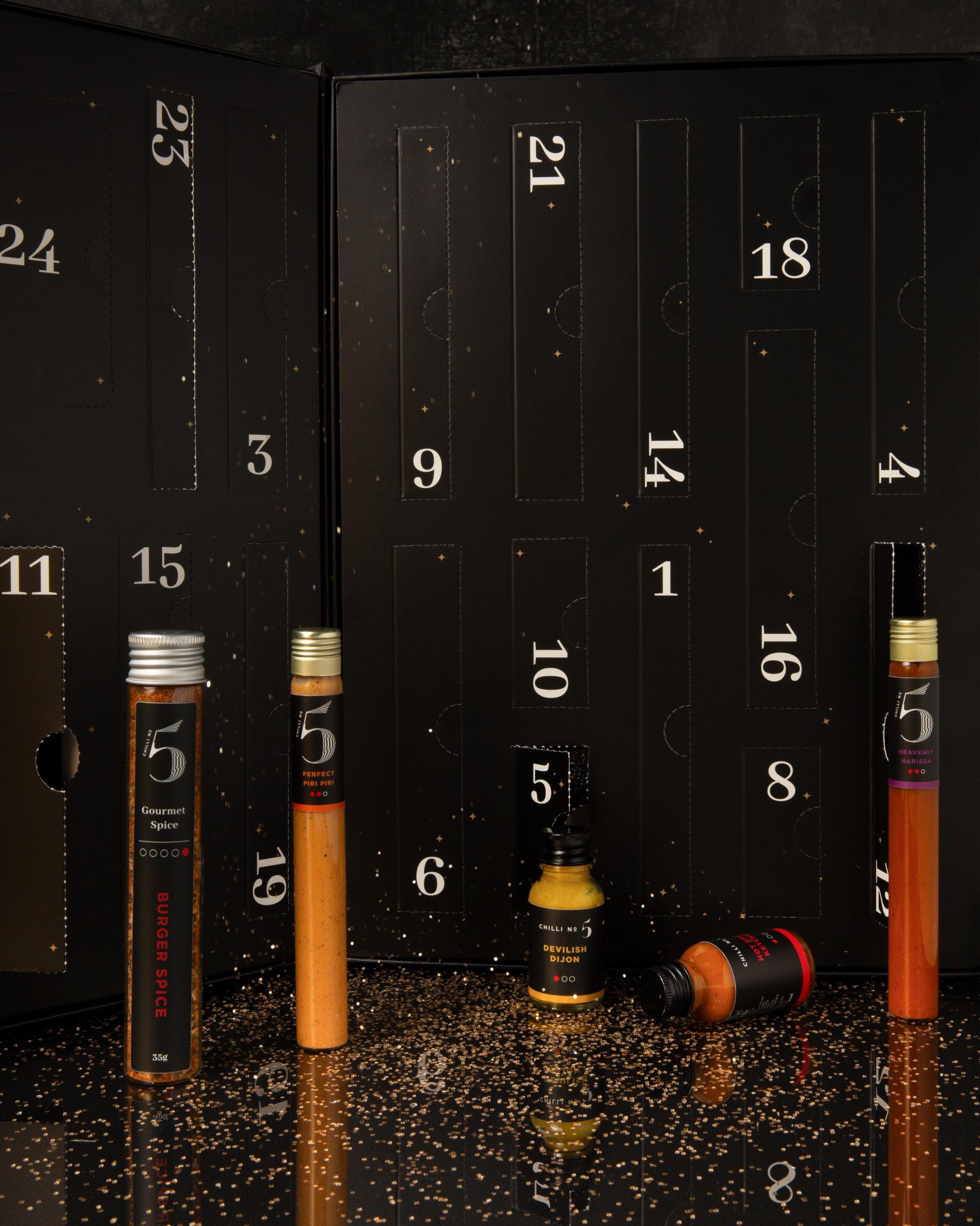 Xmas Hot Sauce Advent Calendar 2025 Chilli No. 5 | 24 Days of Gourmet ...