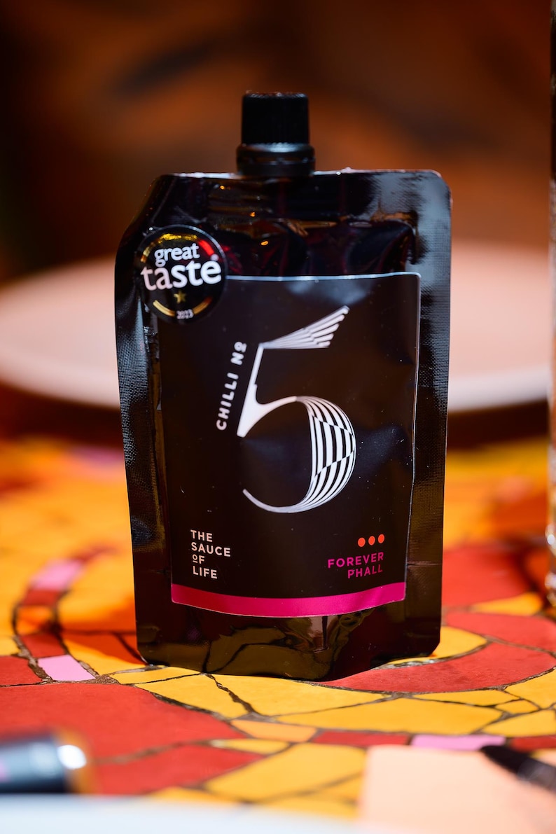 Forever Phall Indian Hot Sauce 100ml Pouch | Condiment for Curries ...