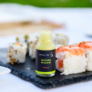 Mini Sushi Sauce 15ml Glass Bottle | Bold Wasabi Flavor | Perfect for ...