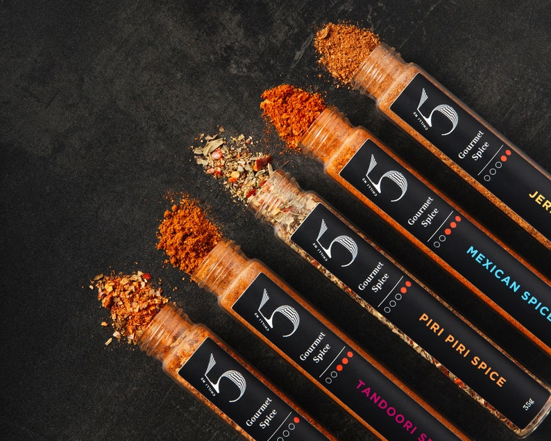 World Spices Gift Set: BBQ Rubs, Mexican, Thai, Jerk, Piri Piri - Etsy
