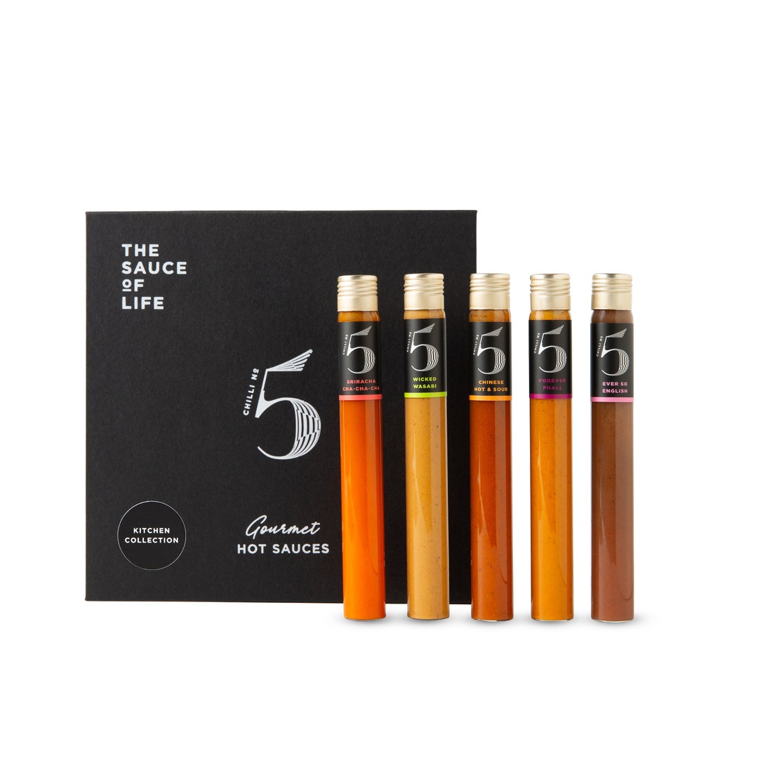 Chilli Sauce Gift Set - Kitchen Collection - Foodie Gifts - Chilli No ...