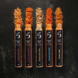 World Spices Gift Set: BBQ Rubs, Mexican, Thai, Jerk, Piri Piri - Etsy