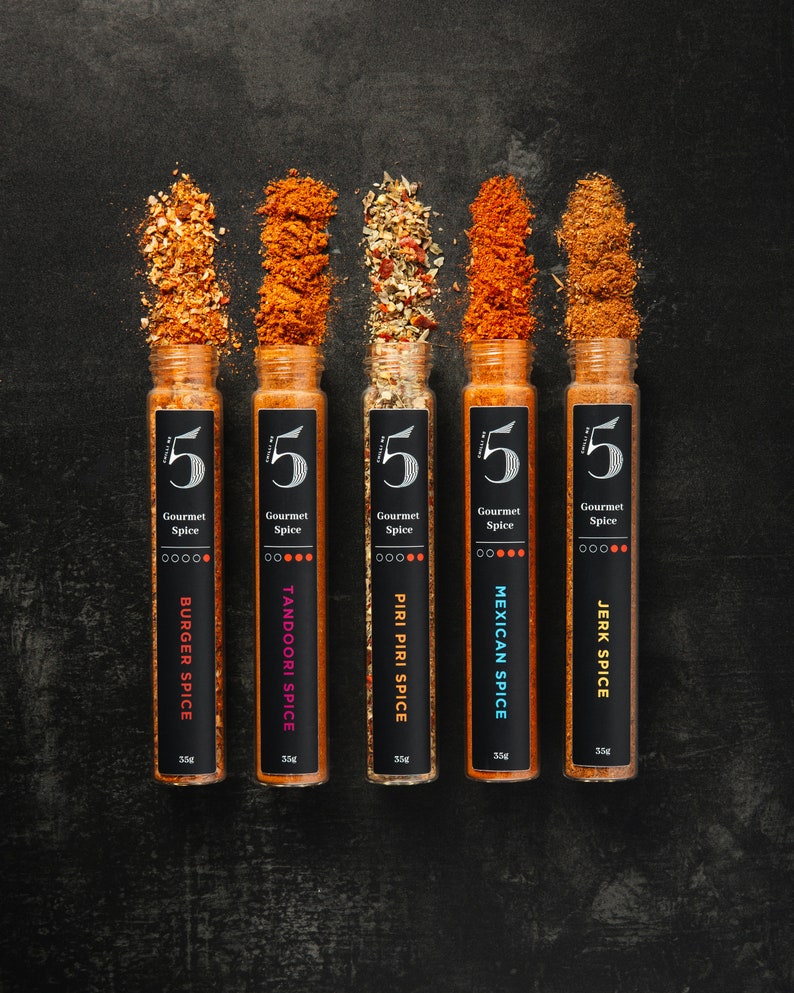 World Spices Gift Set: BBQ Rubs, Mexican, Thai, Jerk, Piri Piri - Etsy