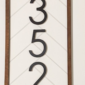 Home Address Sign / Front Door Decor / Address Plaque / Front Door Sign ...